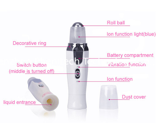 Skin care ionic wrinkle removal Ultrasonic Beauty Machine portable mini eye massager