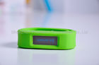 Low Radiation Green Silicone Bluetooth Smart Watch For 2.1 IOS Android System