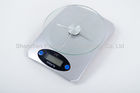 3KG High Sensor Electronic Fruit Scale , Sliver / Gold Kitchen Scales With Bowl
