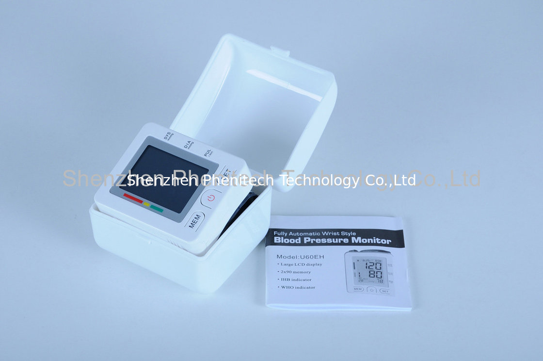 Bluetooth Wrist Blood Pressure Monitor with Transmission for IOS and Android