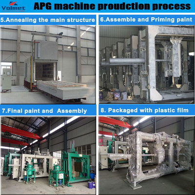 professional manufacturer apg epoxy resin clamping machine for composite insulator