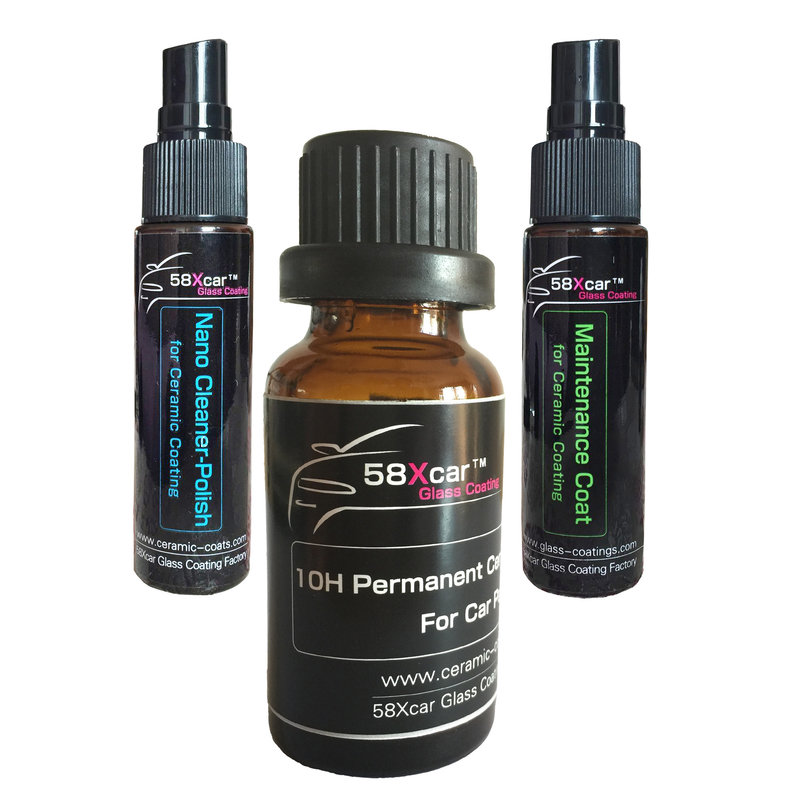 the best liquid glass coating for cars paint care coating self-cleaning coating car cosmetic lifetime coat 58Xcar 10H