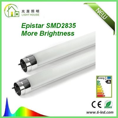 Cold White 6000-6500K 2 feet T8 LED Tube with very strong lumen SMD2835