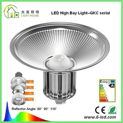 60° / 90° Energy Efficient High Bay Lighting for Gas Station , High Bay Emergency Lighting