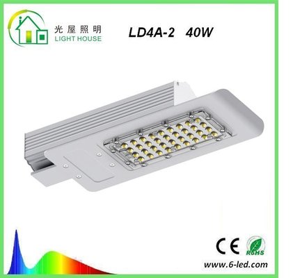 160 LM / W 40 - 50 W High Power LED Street Light LD4A Serial With Meanwell Driver