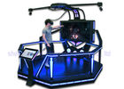 VR walking space platform HTC shooting
