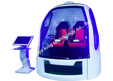 9D Adventure Extreme Cinemas / 9D Vr Chair Space Capsule 2 Seats