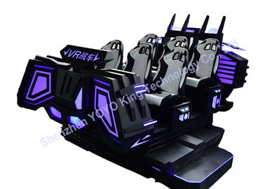 6 Seats 9D VR Games Reality Cinema Electric Motion System One Year Warranty