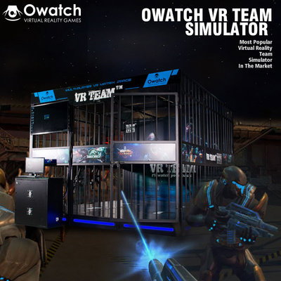 Owatch-9D VR 4 Players Team Up Against Monsters Htc Vive Virtual Reality Vr Htc Spacevr Shooting
