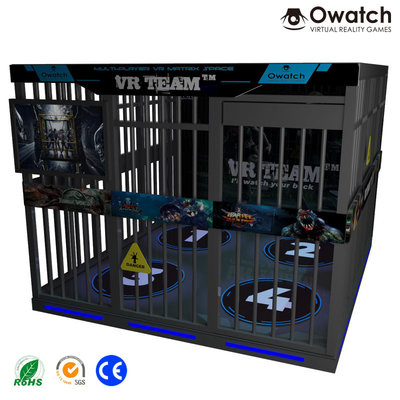 Owatch-9D VR 4 Players Team Up Against Monsters Htc Vive Virtual Reality Vr Htc Spacevr Shooting