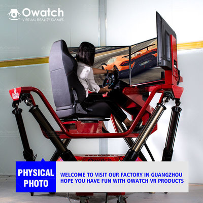 Hot Sale Car Racing Arcade Game Machine,Car Driving Racing Simulator Amazing Car Driving 9D VR 360°  Vision