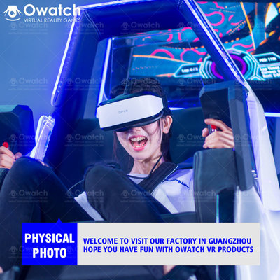 Extreme Racing Experience Roller Coaster Motion VR Chair 360 VR Simulator for Amusement Park