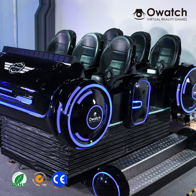 2019 HOT SALE!! High Quality Interactive Dynamic Platform Cinema Simulator 6 Seats 9D VR Family Simulator