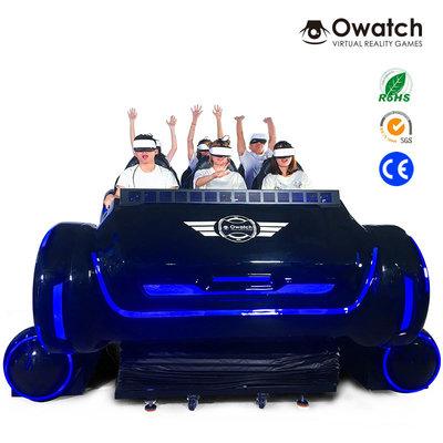 2019 HOT SALE!! High Quality Interactive Dynamic Platform Cinema Simulator 6 Seats 9D VR Family Simulator