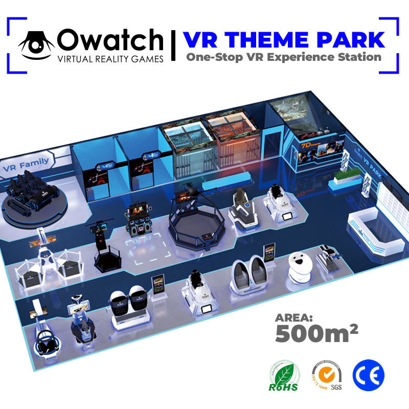 Professional experience vr zone design 9d vr cinema theater movie system virtual reality simulator