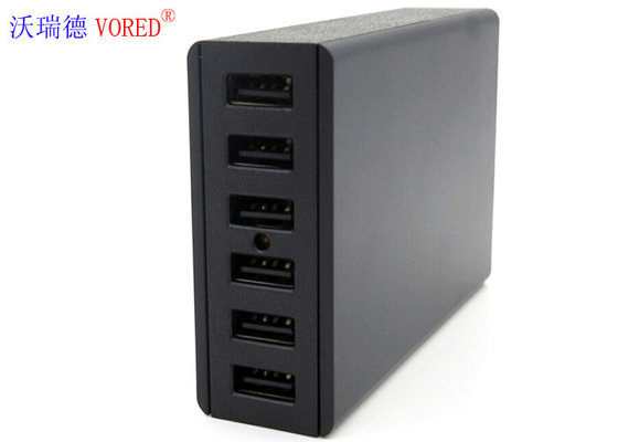 High Speed Multi USB Charger Adapter , CE Cellphone USB Wall Plug Adapter