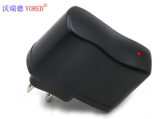 AC To DC USB Wall Charger With LED Indicator Light PC ABS Material