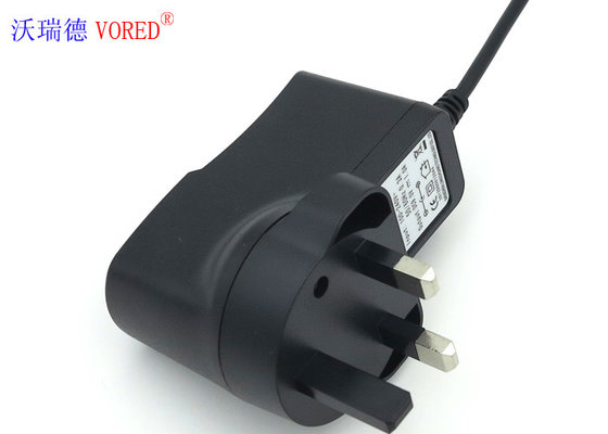 UK Standard Universal Ac Dc Power Adapter , 1 Ampere Wall Adapter Power Supply
