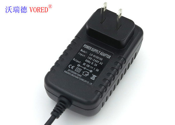 Switching AC DC Wall Adapter US Plug Short Circuit / Over Voltage Protection