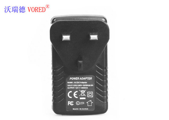 ROHS Approval Black Power Over Internet Adapter , 2 Port POE Ethernet Adapter