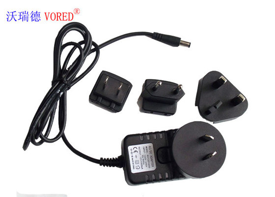 RoHS Approval Ac To 12v Dc Power Adapter , 12V 1A Mobile Phone Wall Charger