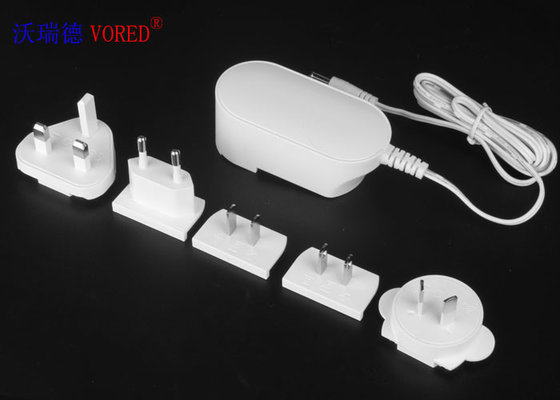 24W Interchangeable Power Adapters 100 - 240V AC Input  High Speed Charging