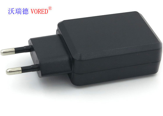 International AC USB Power Plug Adapter , Light Weight EU Plug USB Power Adapter