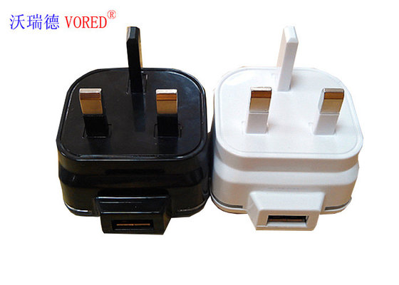 UK Triangle Socket USB Wall Charger US Plug Short Circuit / Overload Protection