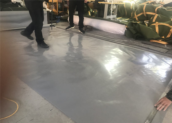 Temporary Sound Barriers 40dB noise Materials PVC membrane Customized Size Sound Blanket supplier