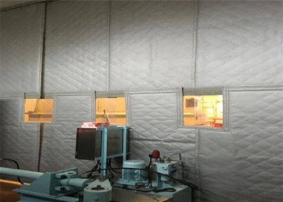 Noise Enclosures 40dB Sound Barriers Blanket easy to assemnle a Noise Enclosures Customized Size supplier