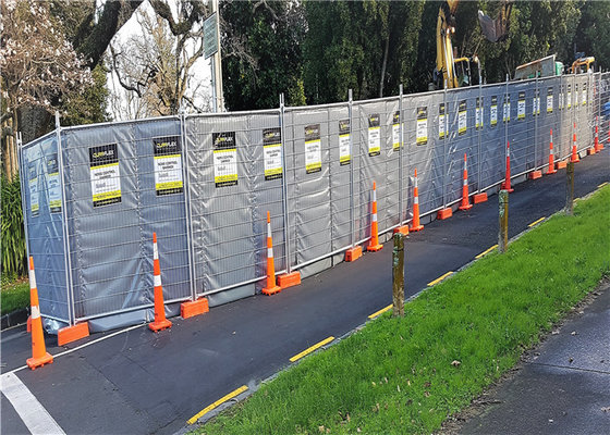 Noise Curtain Fencing for Construction Sites Temporary Sound Barrier /Temporary Sound Barriers Fence supplier