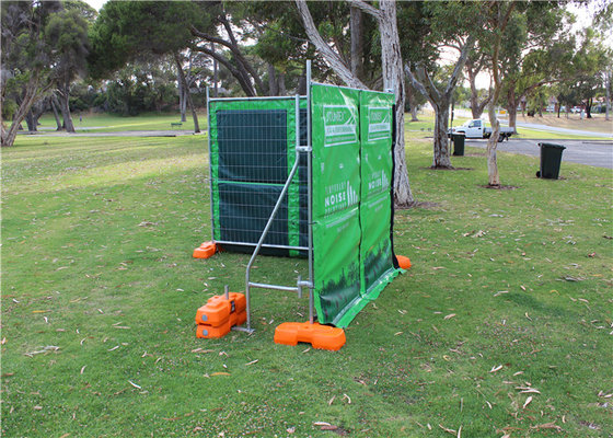 Construction Noise Barriers, Temporary Fencing Panels Manufacturers 2.1mx2.4m for NZ market supplier