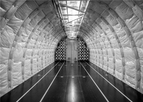 Construction Noise Barriers 40dB noise insulation acoustic baffle panels for Outdoor and Indoor supplier