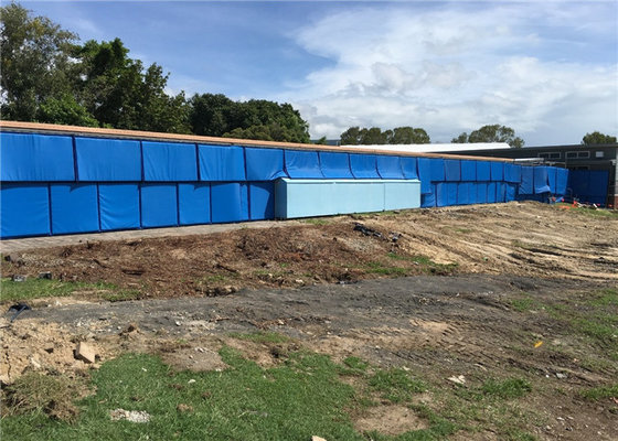 Temporary Noise Fence For Construction Project Sound Pollution Size 2100mm x 2400mm Light Duty Design Service 5 years supplier