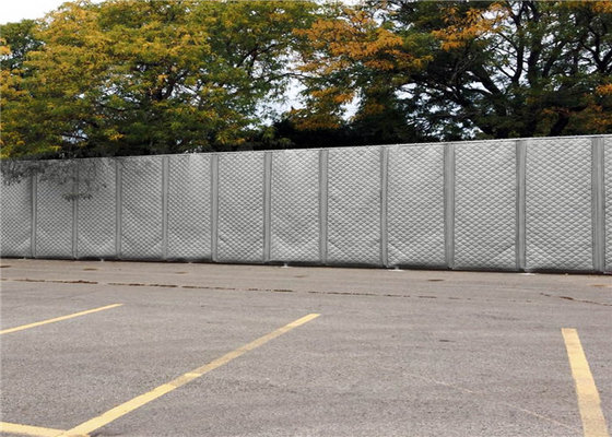 Temp Acoustic Fence 8'x12' for chain link fence panels customized size available supplier