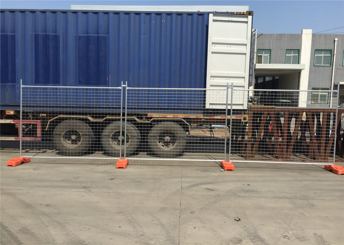 Temporary Security Fence Panels wellington Local Sale 2.1mx2.4m OD40mm tube supplier