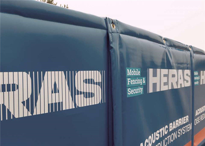 Construction Noise Barriers for Outdoor Building Noise Reduction 40dB absorption Minimum Customized Size 4'x12' supplier