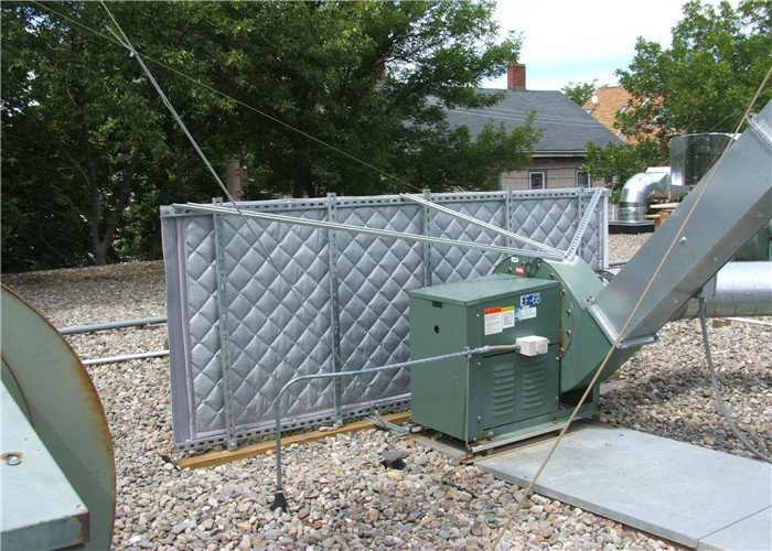 Mobile Noise Barriers of Highway and residential outdoor 40dB noise Reduction All Size Available supplier