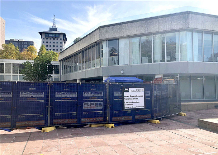 Customized Temporary Acoustic Barriers in any Size any WARN colour to keep your construction safe and Quiet supplier