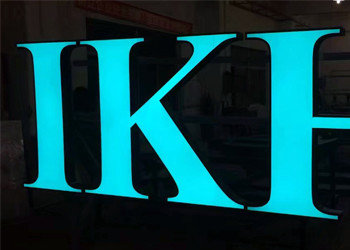Frontlit Custom Channel Letter Signs, Waterproof Outdoor DC12V Acrylic Material