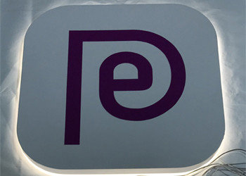 PMC Painting Finish Custom Letter Sign Illuminated Logo Laser Waterproof Led Strip