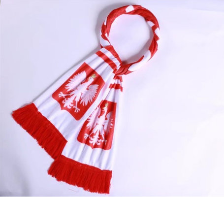 customized 2018 Russian World Cup scarf souvenir football fans scarf