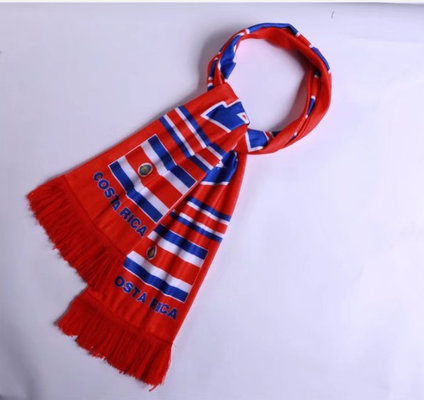 customized 2018 Russian World Cup scarf souvenir football fans scarf