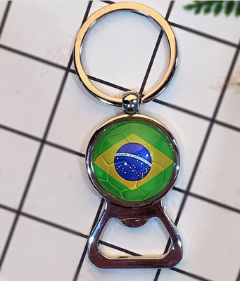 Russian 2018 World Cup National Flag Many countries choosing Football keychain