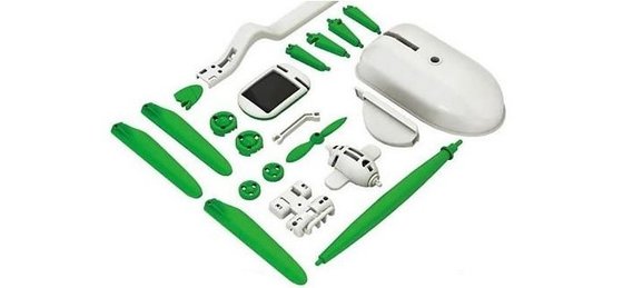 Solar energy creative assembling toy Assembled toy Solar energy creative assembling puzzle toy