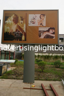 Double sided  Scrolling light box with pole supplier
