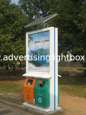 2017-6  Hot  Sale   Advertising Light Box with  Gabage Bin supplier
