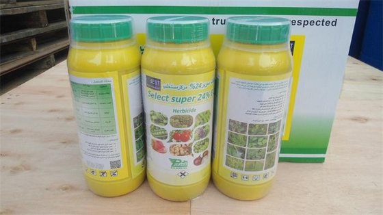 Herbicide  pesticide package, 1L bottle in color carton