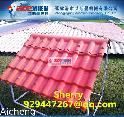 Plasic Pvc Pmma Glazed Roof Tile Roofing Sheet Making Machine Production Line plastic recycling machine