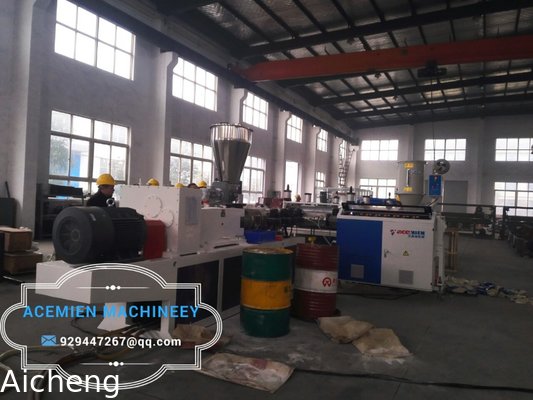 PVC ASA plastic roofing tile extrusion machine recycling machine